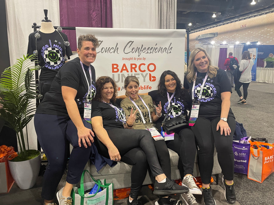 Nurses Inspire Nurses | Barco Uniforms Launch "Couch Confessionals"